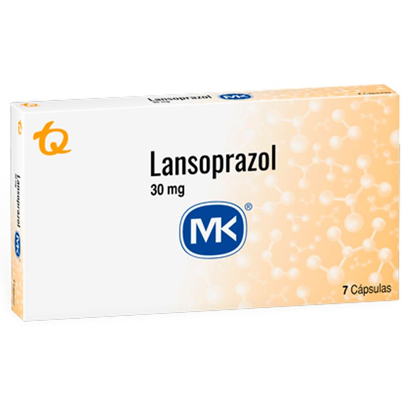 Lansoprazol MK 30mg x7 Cápsulas