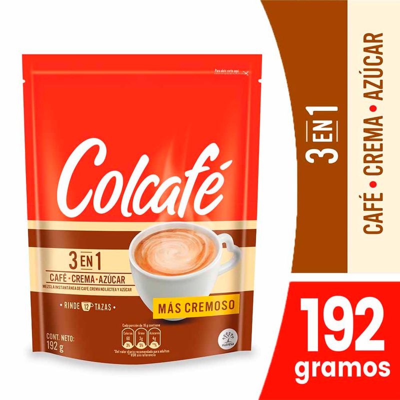 Café COLCAFÉ 3 en 1 x192 g
