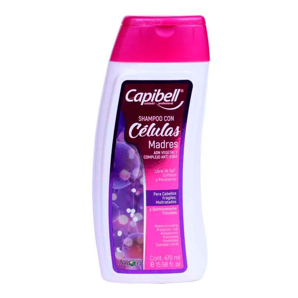 Shampoo CAPIBELL células madre x470 ml