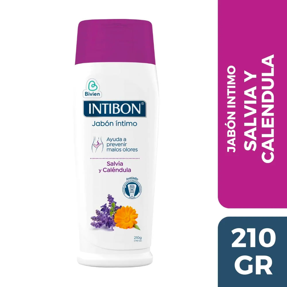 Jabón íntimo INTIBON x210 g