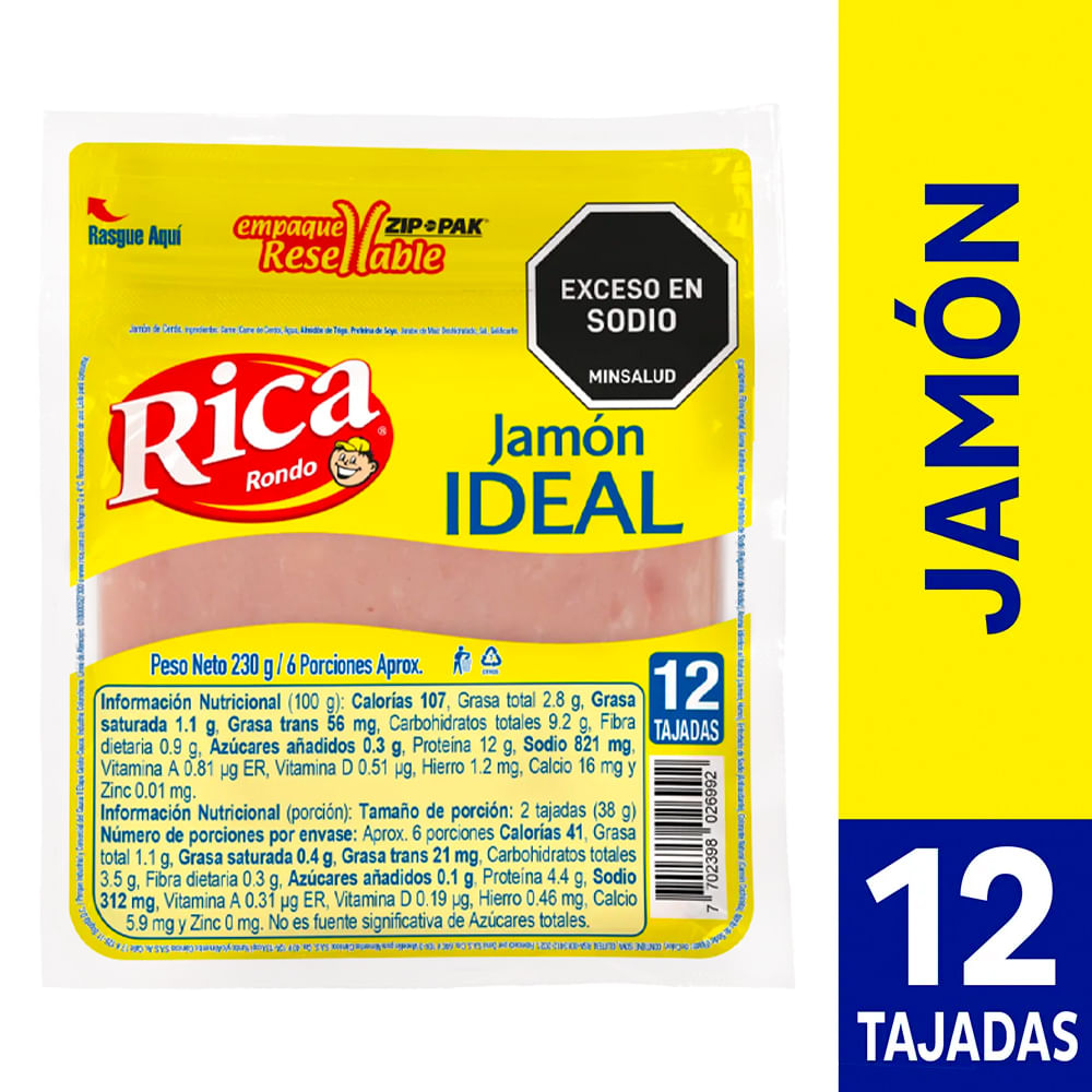 Jamón RICA x230 g
