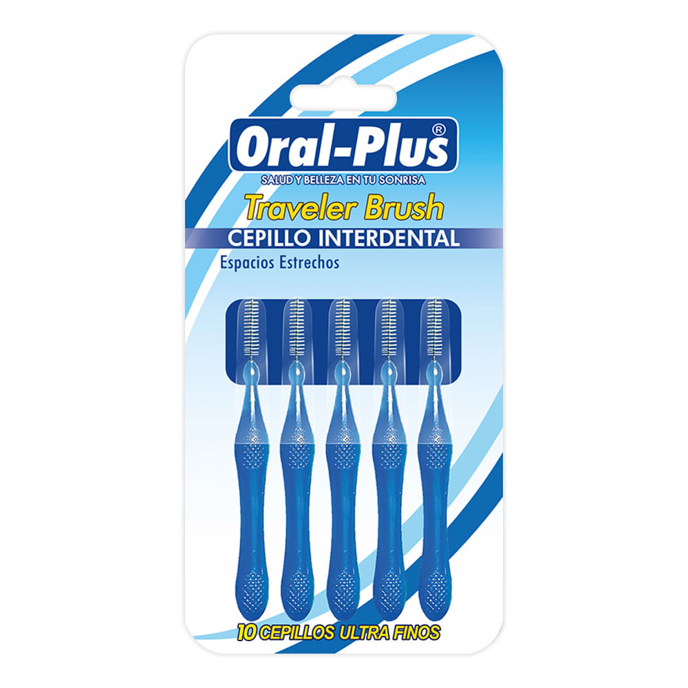 Cepillo ORAL PLUS interdental flex 10 unds M