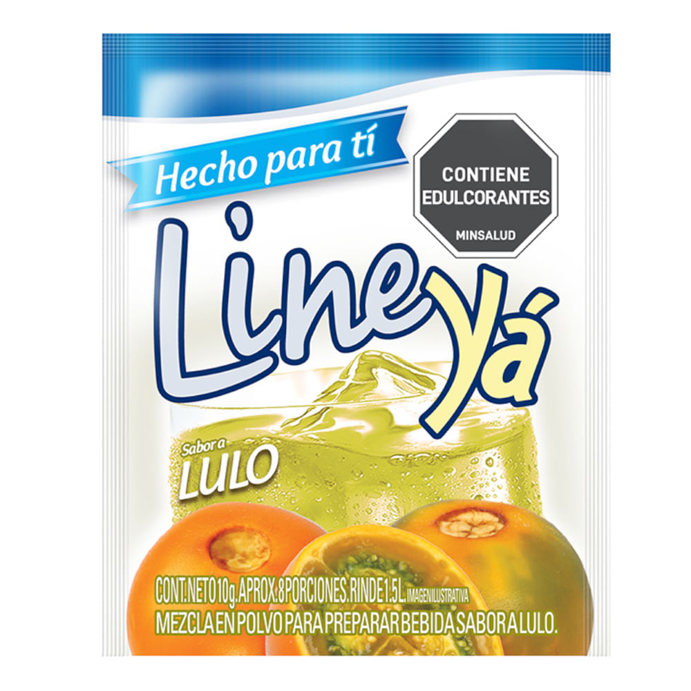 Refresco LINEYA lulo x10 g