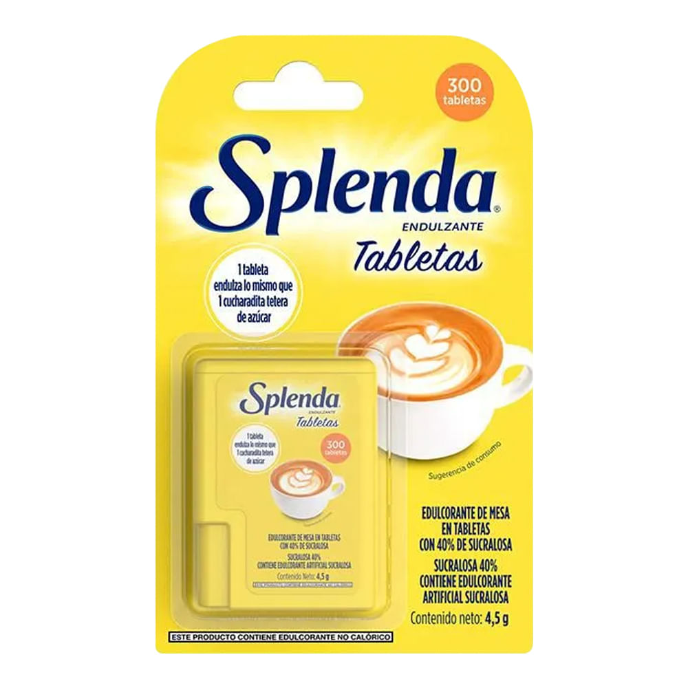 Endulzante SPLENDA 300 tabletas