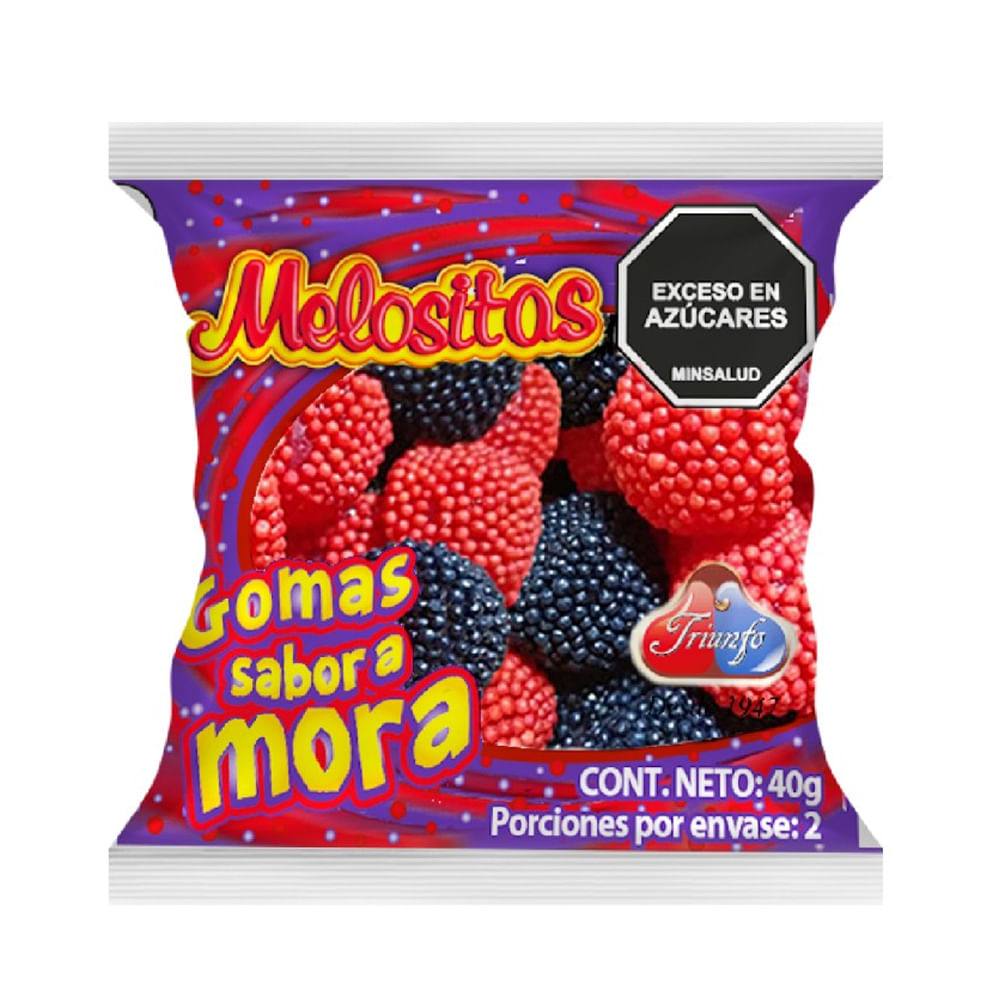 Gomas TRIUNFO melosita de mora x40 g