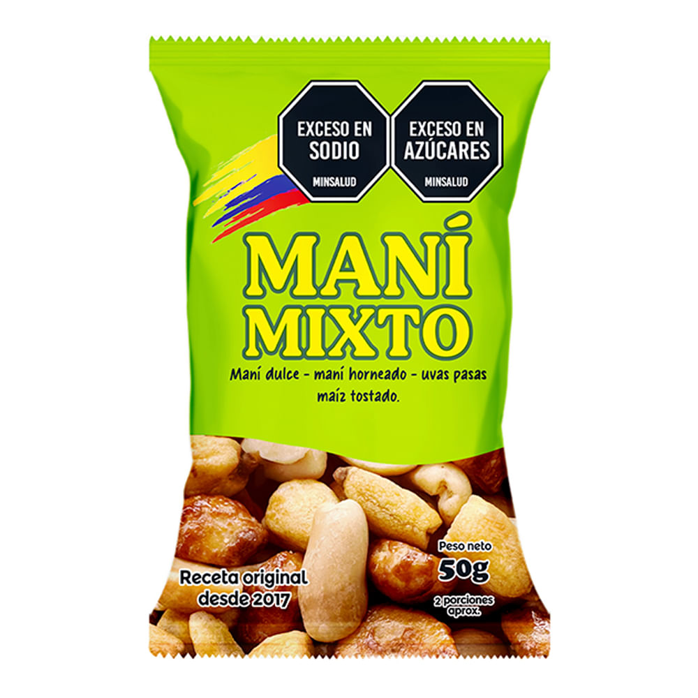 Maní mixto x50 g