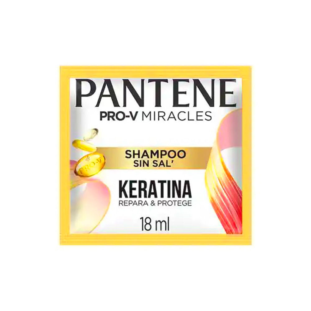 Shampoo PANTENE keratina x18 ml