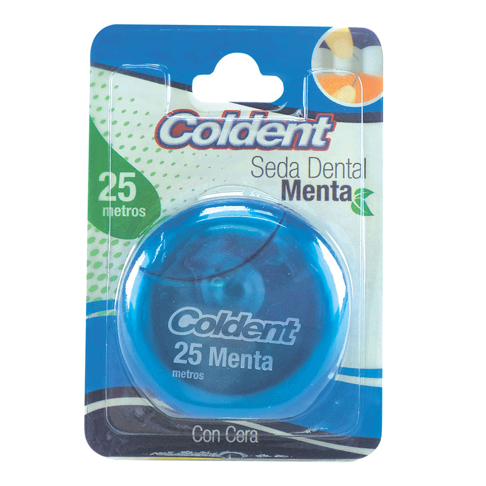 Seda dental COLDENT menta x25 mt