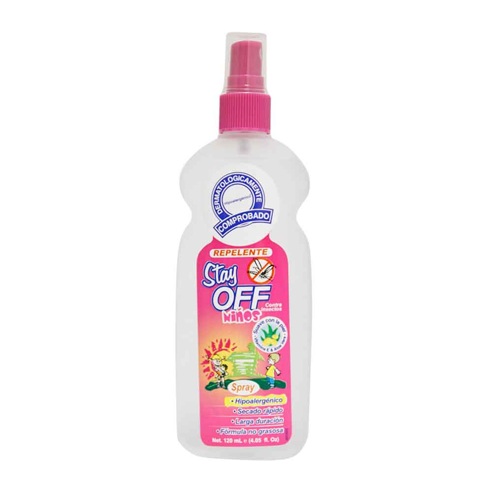 Repelente STAY OFF spray niños x120 ml