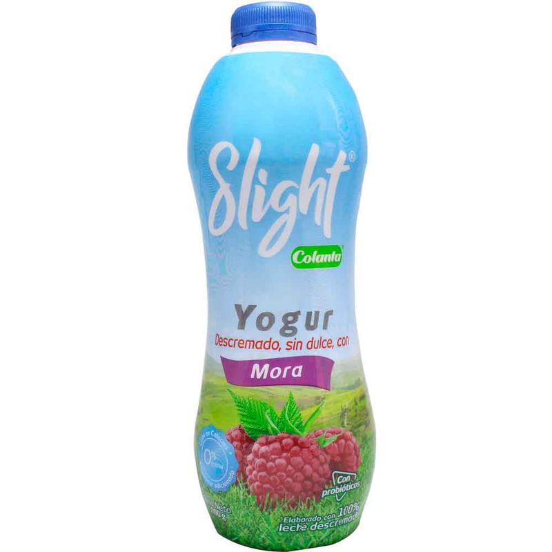 Yogur COLANTA slight mora x980 g