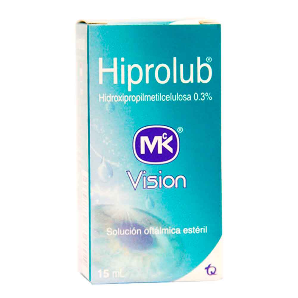 Hiprolub MK solución oftálmica x15ml