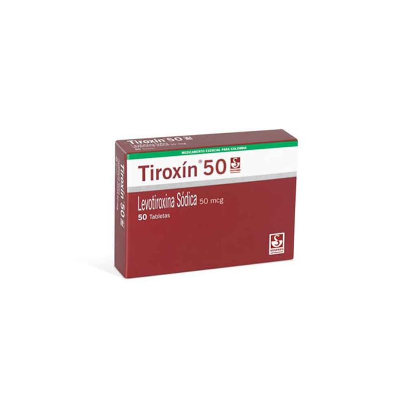 Tiroxin SIEGFRIED 25mcg x50 tabletas-Mercaldas