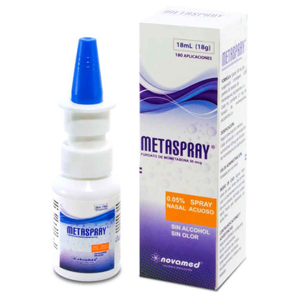 Metaspray 0.05% NOVAMED x18 ml 180 aplicaciones-Mercaldas