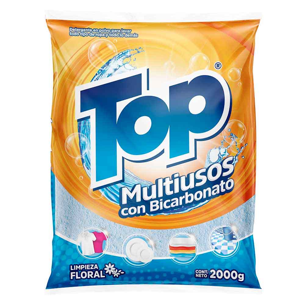 Detergente TOP multiusos bicarbonato x2000 g