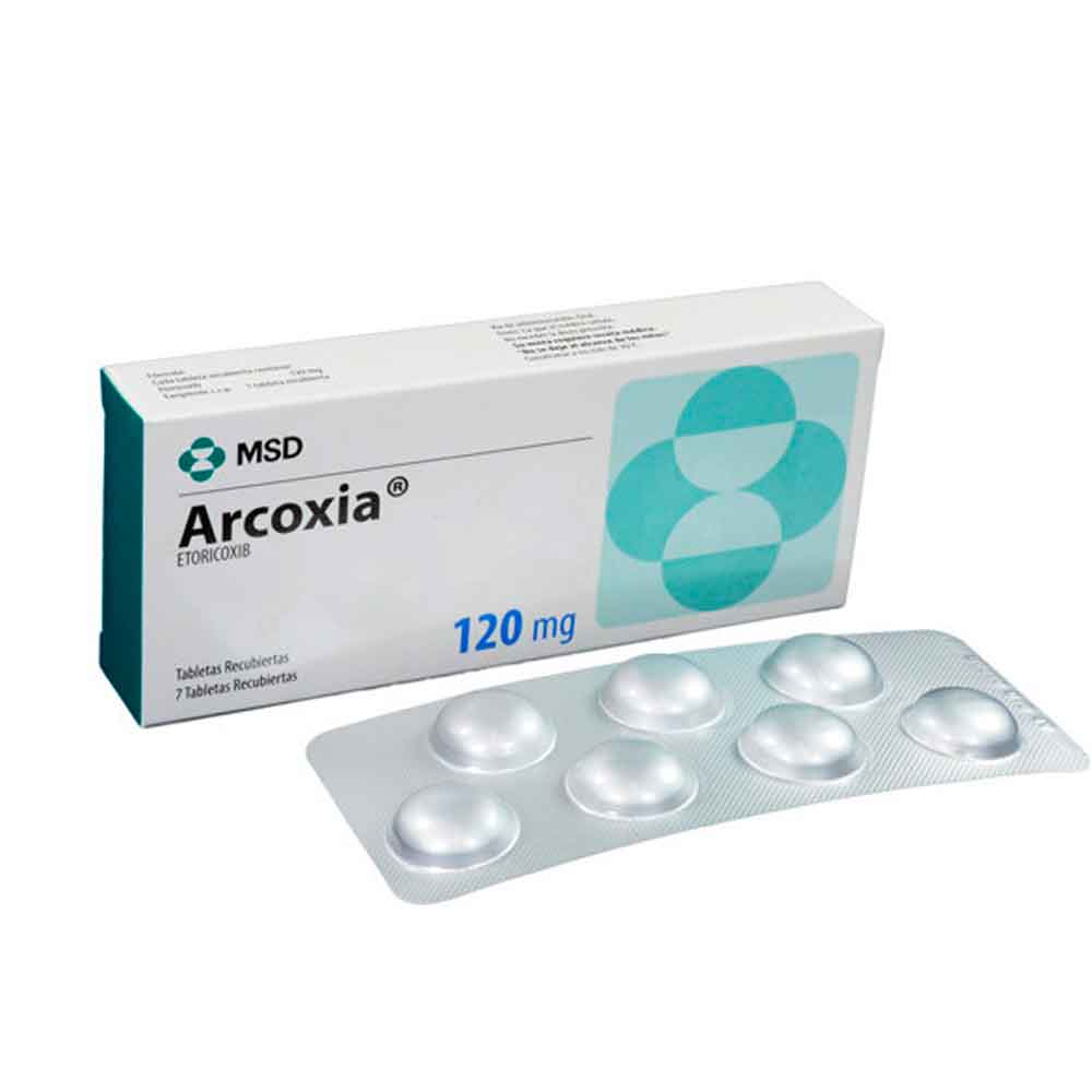 Arcoxia FROSST 120mg x7 tabletas