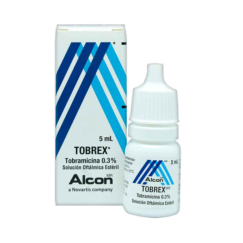 Tobrex ALCON solución oftálmica x5 ml