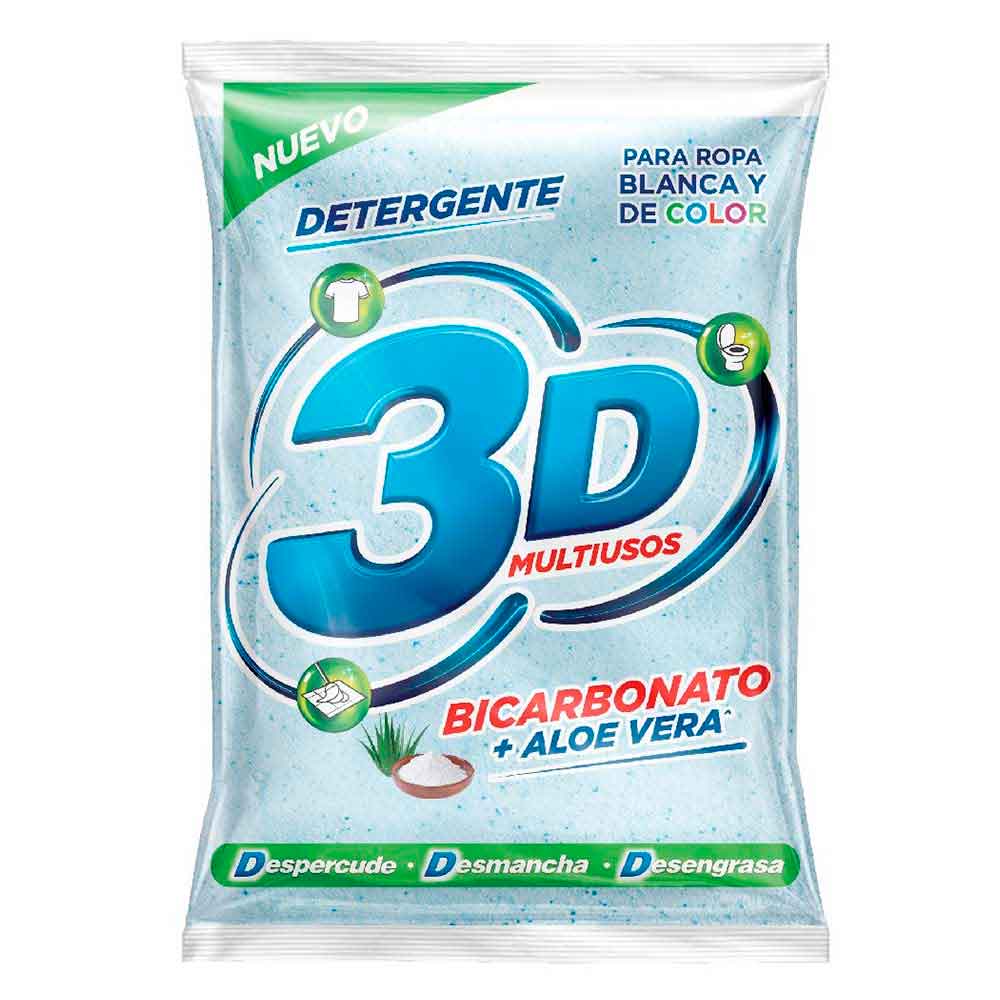 Detergente 3D multiusos x3000 g